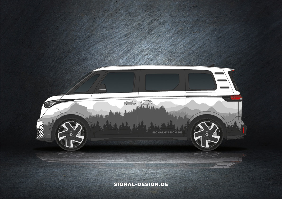 VW ID Buzz Folieren SIGNal Wrapping VW ID Buzz Folieren SIGNal Wrapping