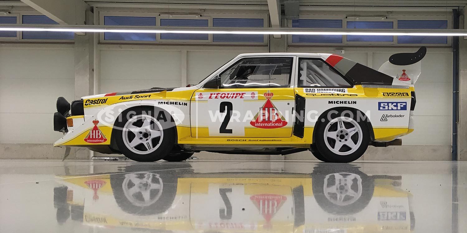 Motorsport Design für Ihr Fahrzeug - SIGNal Wrapping