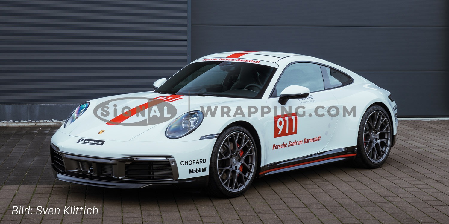 Porsche Folierung vom Profi - SIGNal Wrapping