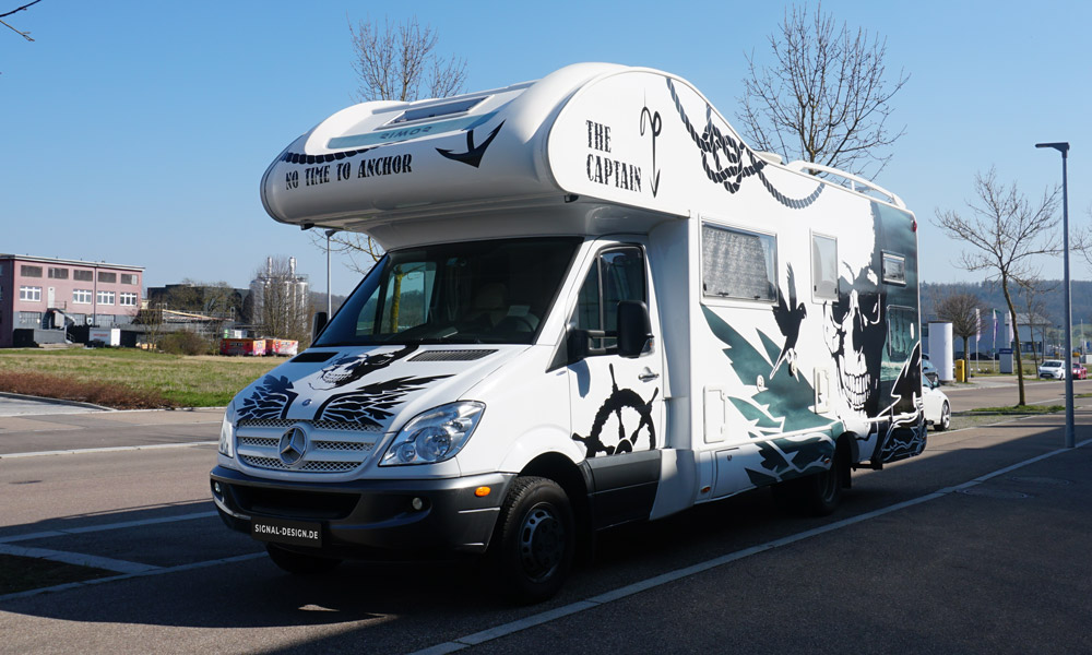 Wohnmobil bekleben - SIGNal Wrapping