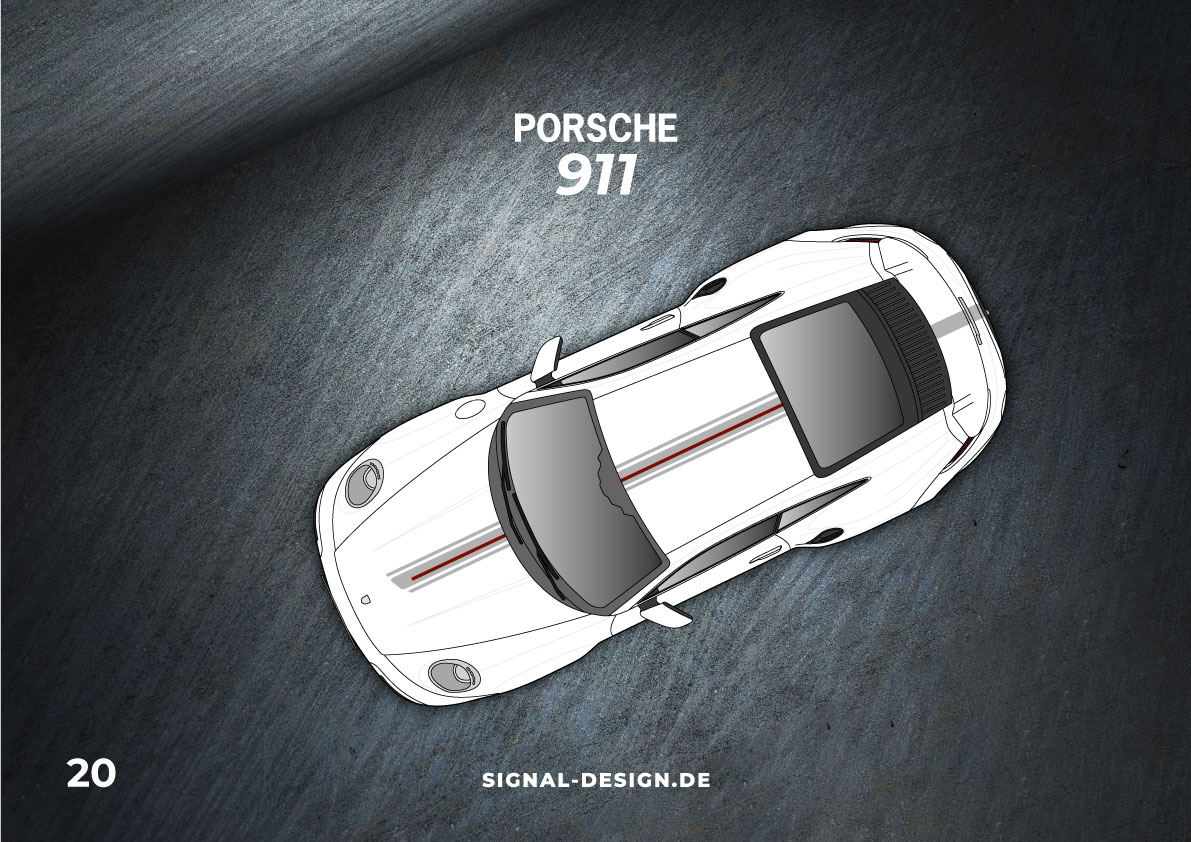 Porsche 911 Design - SIGNal Wrapping Folierungen