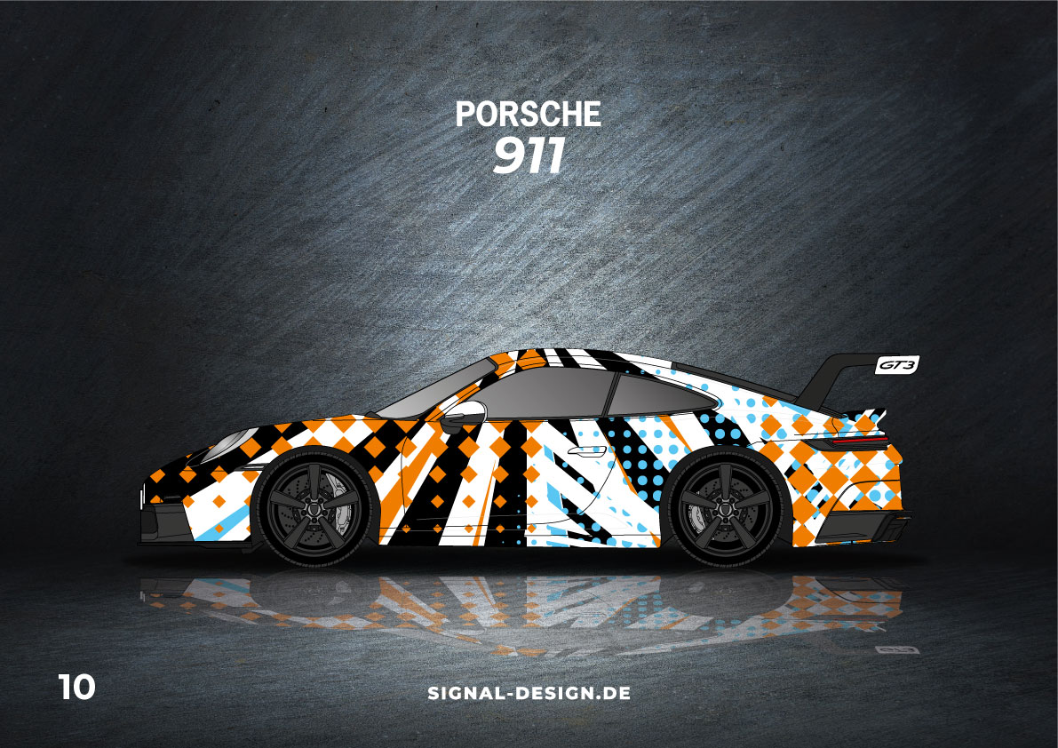 Porsche 911 Design - SIGNal Wrapping Folierungen
