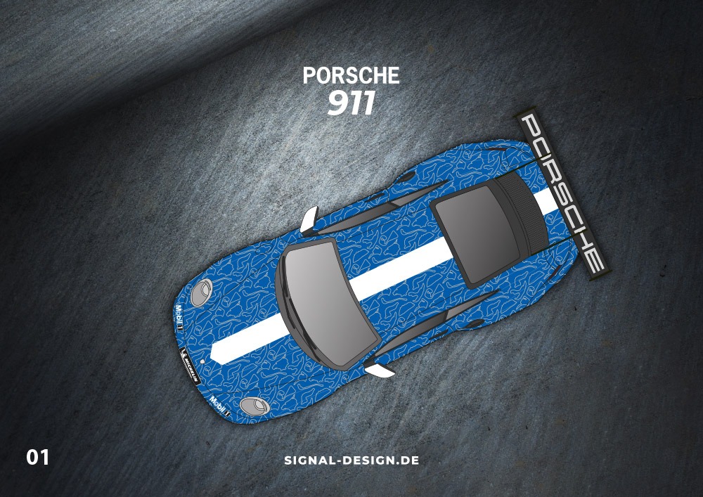 Porsche 911 Design - SIGNal Wrapping Folierungen