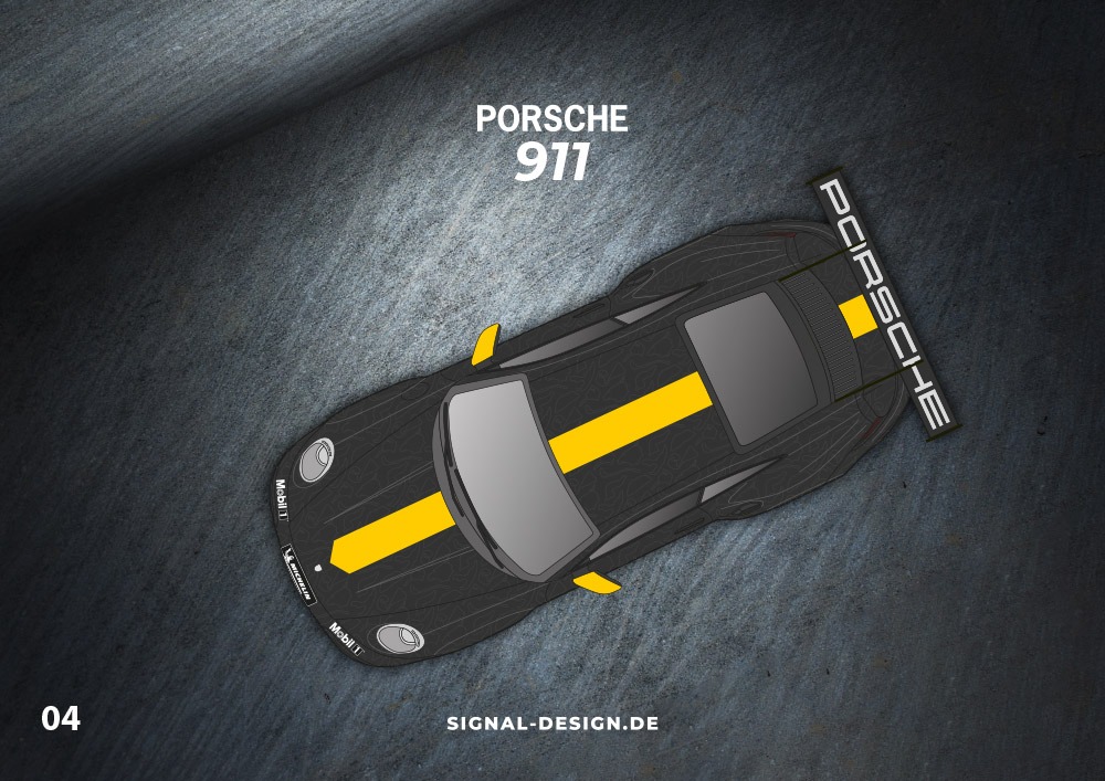 Porsche 911 Design - SIGNal Wrapping Folierungen