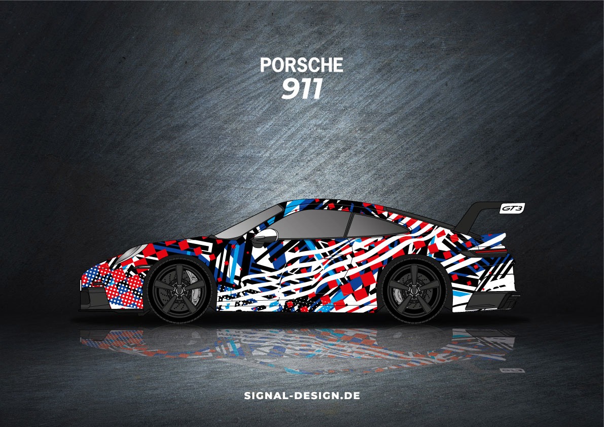Porsche 911 Design - SIGNal Wrapping Folierungen